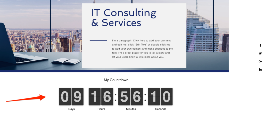 How to Add a Countdown Timer to Wix Websites