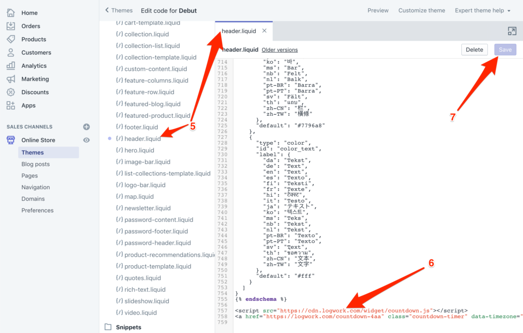 How to Add a Countdown Timer to Shopify