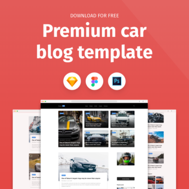 Free Premium Car Template