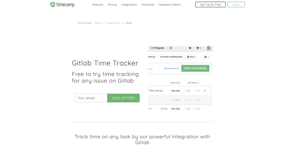 GitLab Time Tracking